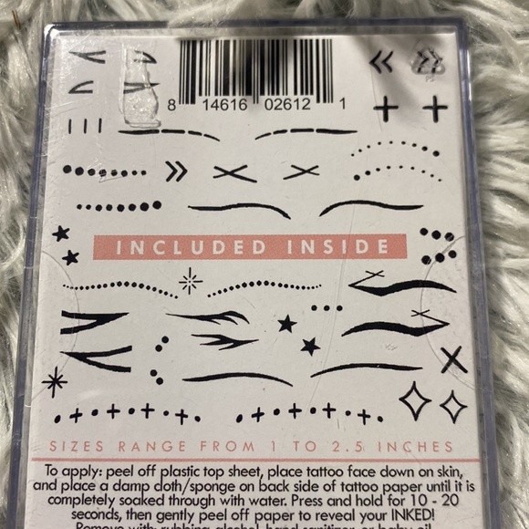 inked | Other | Brand New Temporary Tattoos | Poshmark
